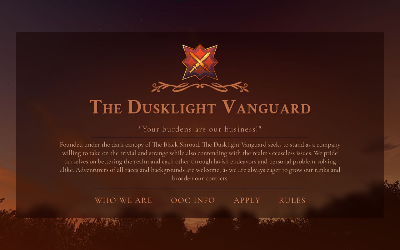 The Dusklight Vanguard